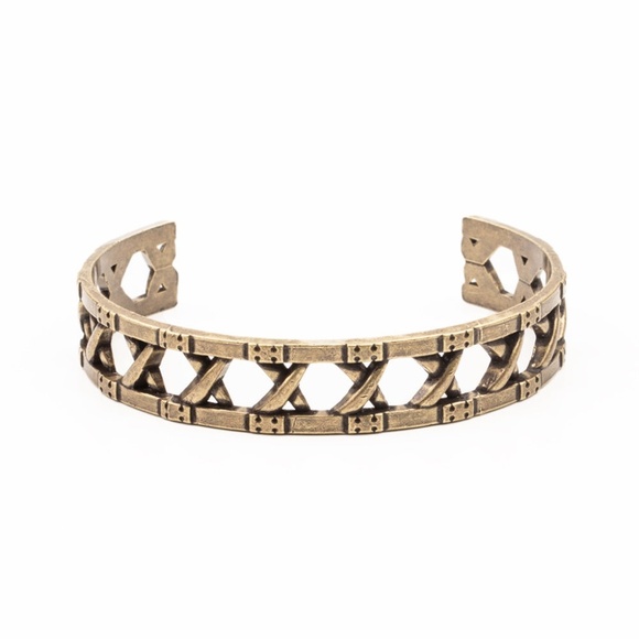 paparazzi | Accessories | Mens Unisex In Over Your Metalhead Brass Cuff ...